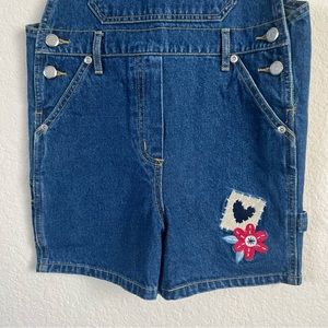 High Sierra | Other | Vintage 9s High Sierra Overall Shorts Denim Girls ...